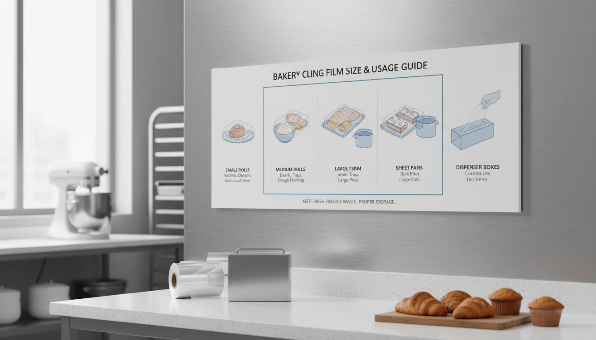 Professional Bakery Cling Film Size And Usage Guide | Food Storage ...