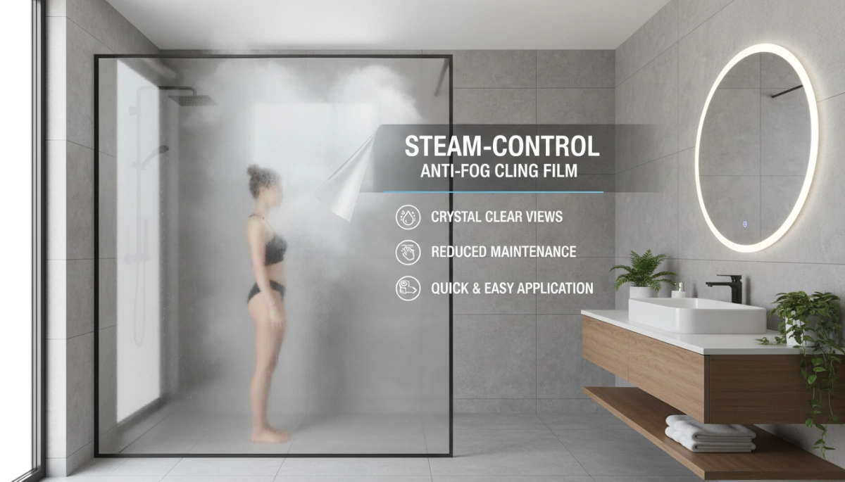 Buhar Kontrolü Anti-Fog Yapışkan Film Kılavuzu için Temiz Taze Gıda ...